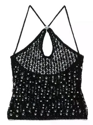 Coperni Beaded Knit Top