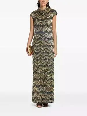 ILTA All-over Embroidered Maxi Dress