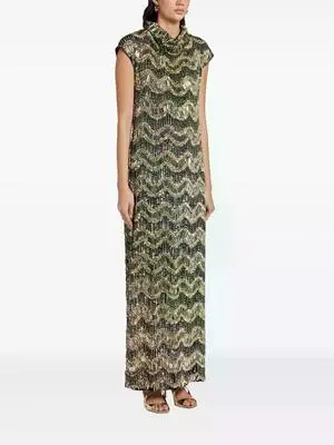 ILTA All-over Embroidered Maxi Dress
