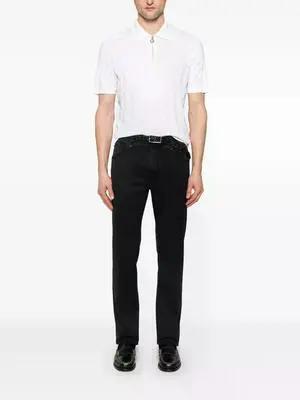 Stefano Ricci Jacquard Polo Shirt