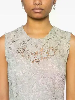 P.a.r.o.s.h Peonia Midi Dress - Grey