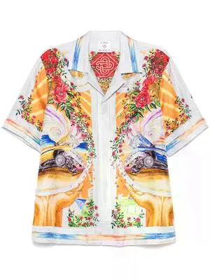 Casablanca Graphic-print Shirt - Grey