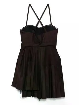 CHARLES JEFFREY Knitted-patch Mini Dress