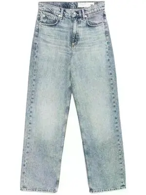 Rag & Bone Shea Straight-leg Jeans