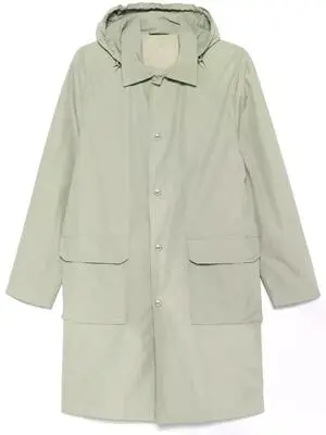 Eleventy Hooded Trench Coat