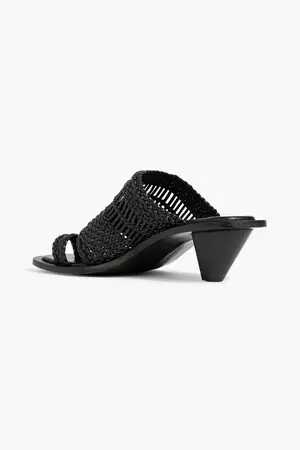 A.emery Penni Woven Leather Sandals
