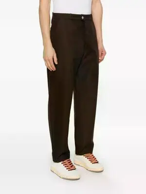 Kenzo Cotton Tapered Trousers