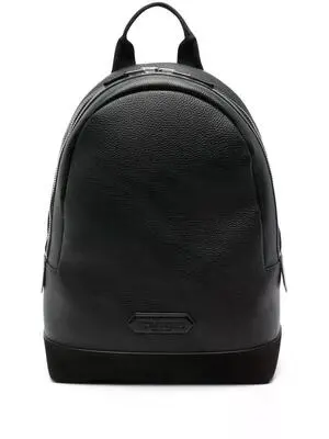 TOM FORD Grained Leather Backpack - Black