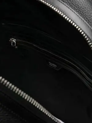 TOM FORD Grained Leather Backpack - Black