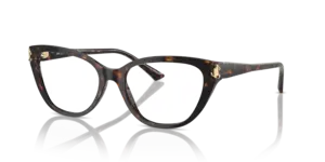 JIMMY CHOO Full Rim Eyeglasses - Havana