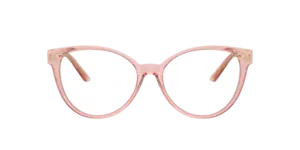 Versace Optical Glasses - Transparent Pink