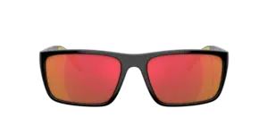 SCUDERIA FERRARI Rectangle Frame Sunglasses - Black