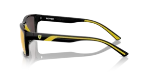 SCUDERIA FERRARI Rectangle Frame Sunglasses - Black