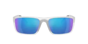 SCUDERIA FERRARI Rectangle Frame Sunglasses - Opal Grey Matte