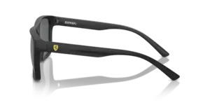 SCUDERIA FERRARI Square Frame Sunglasses - Matte Black
