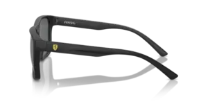 SCUDERIA FERRARI Square Frame Sunglasses - Matte Black