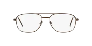 SFEROFLEX Optical Glasses With Square Frame - Dark Brown