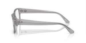 Versace Rectangle Eyeglasses - Grey Transparent