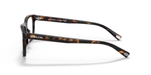 COACH Rectangle Full Rim Eyeglasses - Dark Tortoise