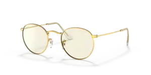 Ray-ban Round Frame Sunglasses - Or