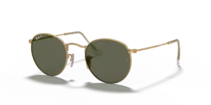 Ray-ban Ray-Ban Round Frame Sunglasses Or