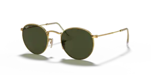 Ray-ban Round Frame Sunglasses - Oro Arista