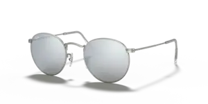 Ray-ban Ray-Ban Round Frame Sunglasses Silver