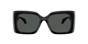 Versace Irregular Sunglasses - Black