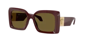 Versace Irregular Sunglasses - Dark Ruby