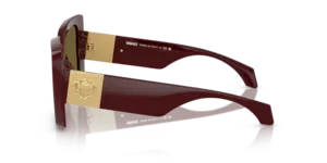 Versace Irregular Sunglasses - Dark Ruby