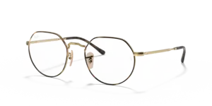 Ray-ban Octagon Eyeglasses - Havana Sur Or