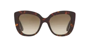 Gucci Sunglasses With Grey Gradient Lenses - Tortoise