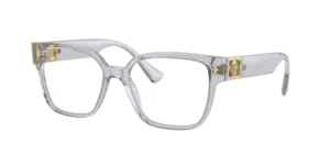 Versace Ve3329b Eyeglasses - Transparent Grey