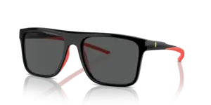 SCUDERIA FERRARI Square Frame Sunglasses - Noir