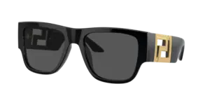 Versace Rectangle Sunglasses - Black