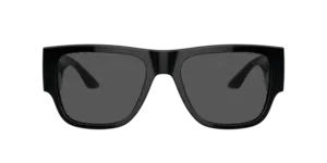 Versace Rectangle Sunglasses - Black