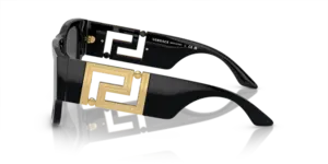 Versace Rectangle Sunglasses - Black