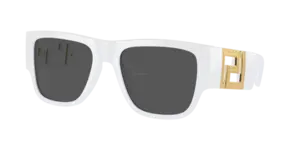 Versace Rectangle Sunglasses White