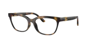 Dolce & Gabbana Butterfly Eyeglasses - Havana