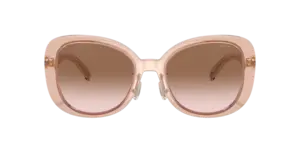 COACH Hc8333 Sunglasses - Transparent Blush