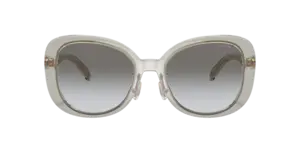 COACH Coach HC8333 Sunglasses Transparent Grey