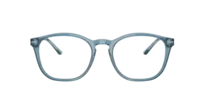Giorgio Armani Phantos Eyeglasses - Transparent Blue