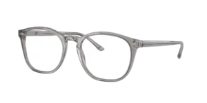 Giorgio Armani Phantos Eyeglasses - Transparent Grey