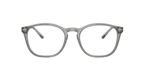 Giorgio Armani Phantos Eyeglasses - Transparent Grey