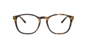 Giorgio Armani Phantos Eyeglasses - Yellow Havana
