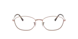 Ray-ban Irregular Eyeglasses - Copper