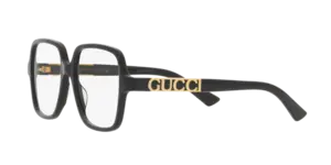 Gucci Rectangle Eyeglasses - Black
