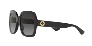 Gucci Rectangle Frame Sunglasses - Black