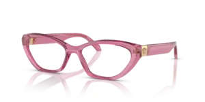 Versace Versace VE3356 Eyeglasses Transparent Light Pink