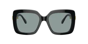 SWAROVSKI Sk6001 Square Frame Sunglasses - Black